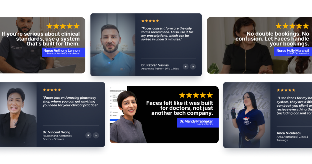 Faces Consent: Patient Management Software Built for Aesthetic Medics