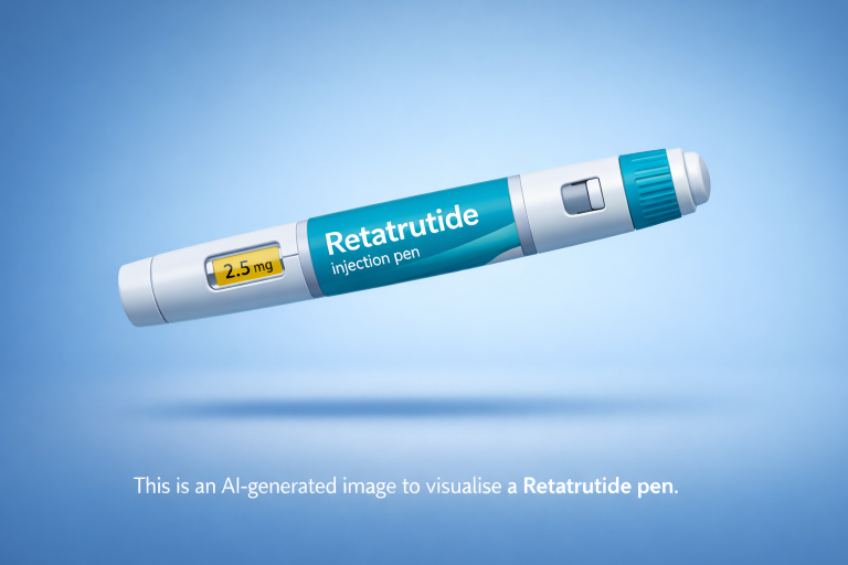 Retatrutide Weight Loss | Dosage, Side Effects & UK Availability